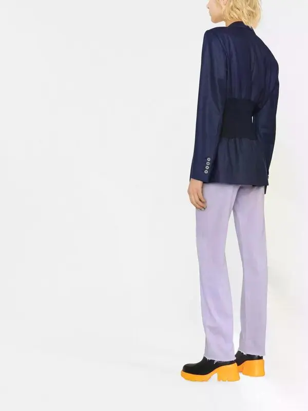 Stella McCartney Elastic Band Single-breasted Blazer