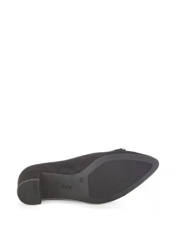 Gabor Knot-detail Block-heel Pumps