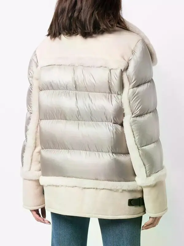 MOORER Escorial Padded Leather Jacket