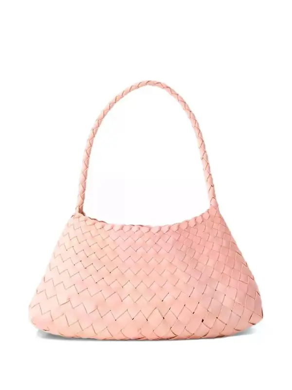 Dragon Diffusion Rossana Woven Shoulder Bag - Pink