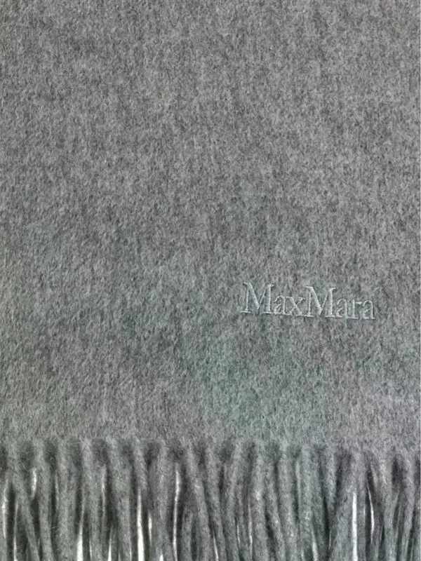 Max Mara Fringed Cashmere Scarf