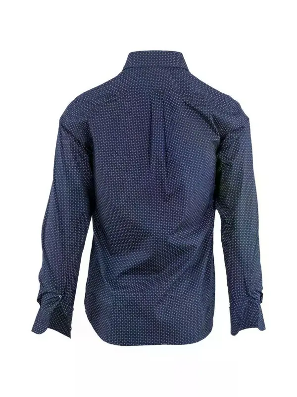 HARMONT & BLAINE Geometric-print Button-down Shirt