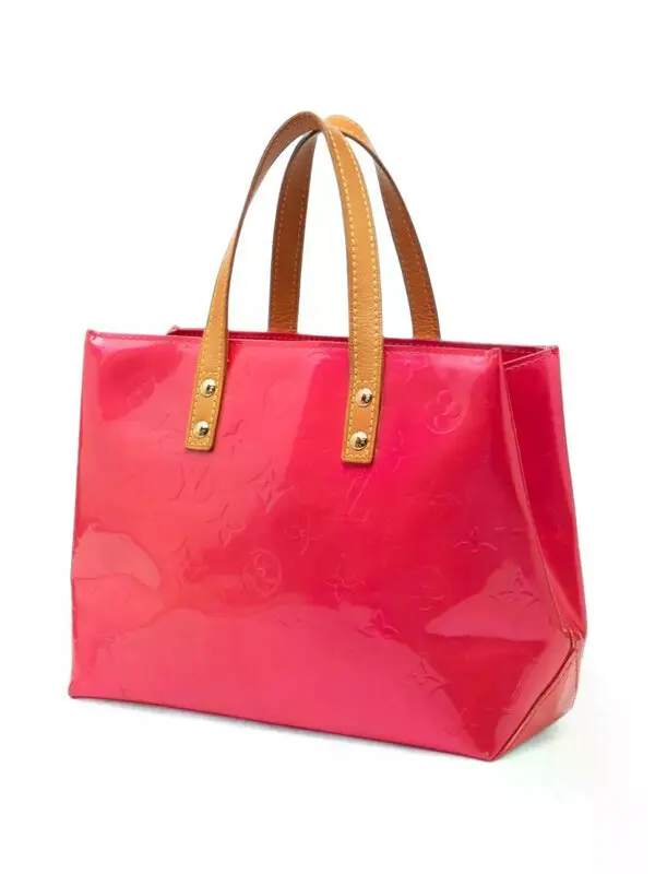 LOUIS VUITTON 2003 Monogram Vernis Reade Pm Handbag