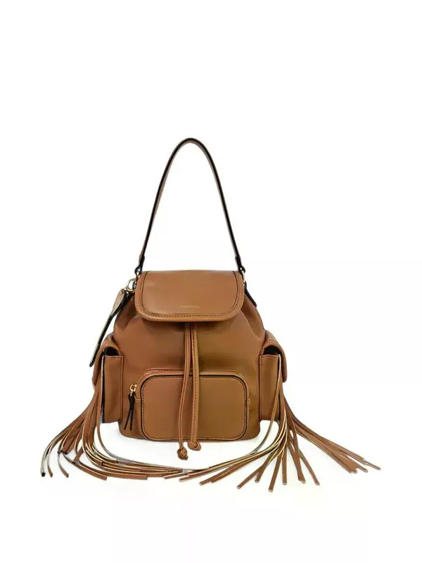 LE PANDORINE Fringe-detail Backpack