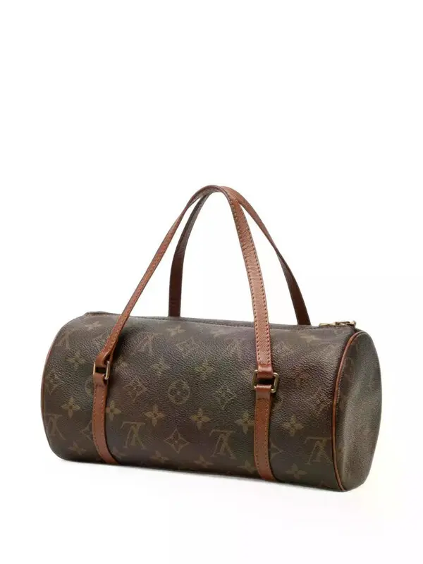 LOUIS VUITTON 2003 Monogram Papillon 26 Handbag - Brown