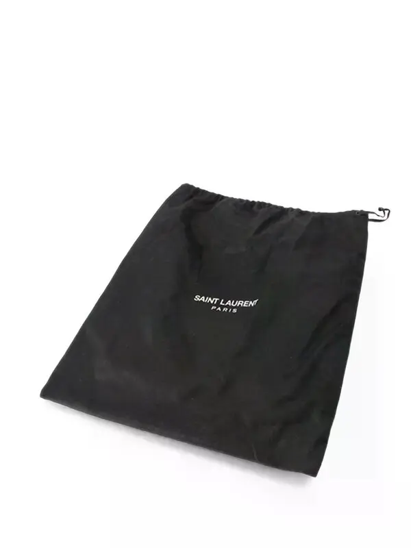 Saint Laurent Grain De Poudre Flat Crossbody Bag