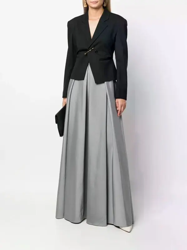 Alberta Ferretti High-waisted A-line Maxi Skirt