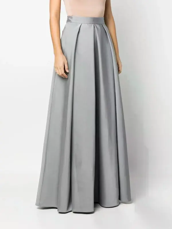 Alberta Ferretti High-waisted A-line Maxi Skirt