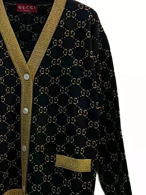 Gucci Logo-patterned Cardigan