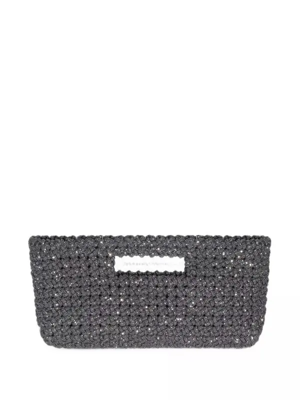 HIBOURAMA Livia Gem Top-handle Tote Bag - Grey