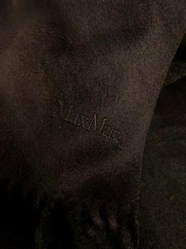 Max Mara Cashmere Stole With Logo