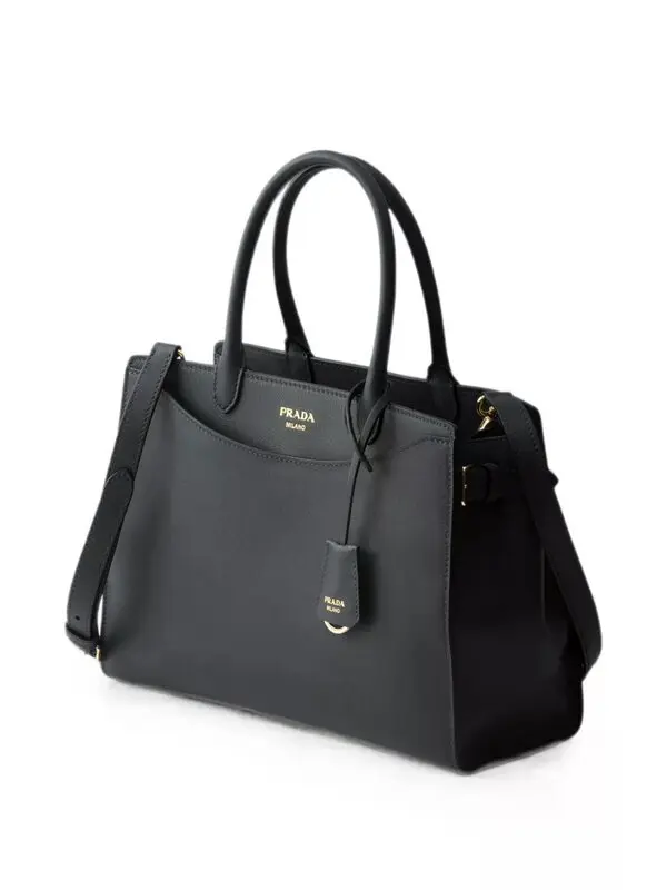 Prada Prelude Large Leather Handbag