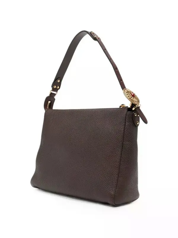 Etro Pebbled Leather Shoulder Bag