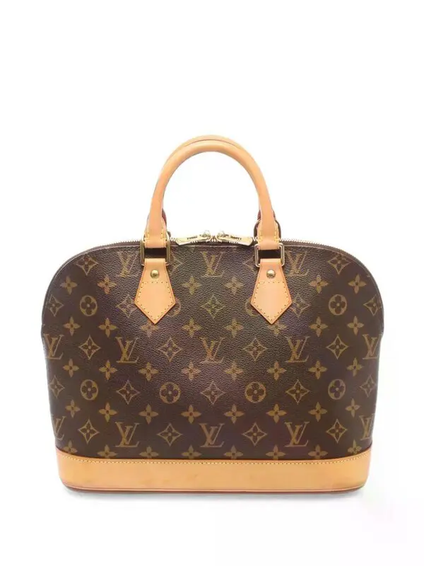 LOUIS VUITTON 2004 Monogram Alma Pm Handbag - Brown