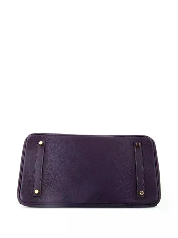 Hermès Birkin Togo Handbag With Gold Hardware - Purple