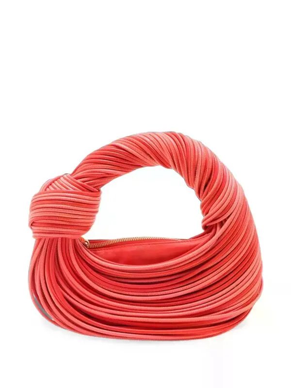 Bottega Veneta Mini Nappa Tubular Jodie Hobo Bag - Red