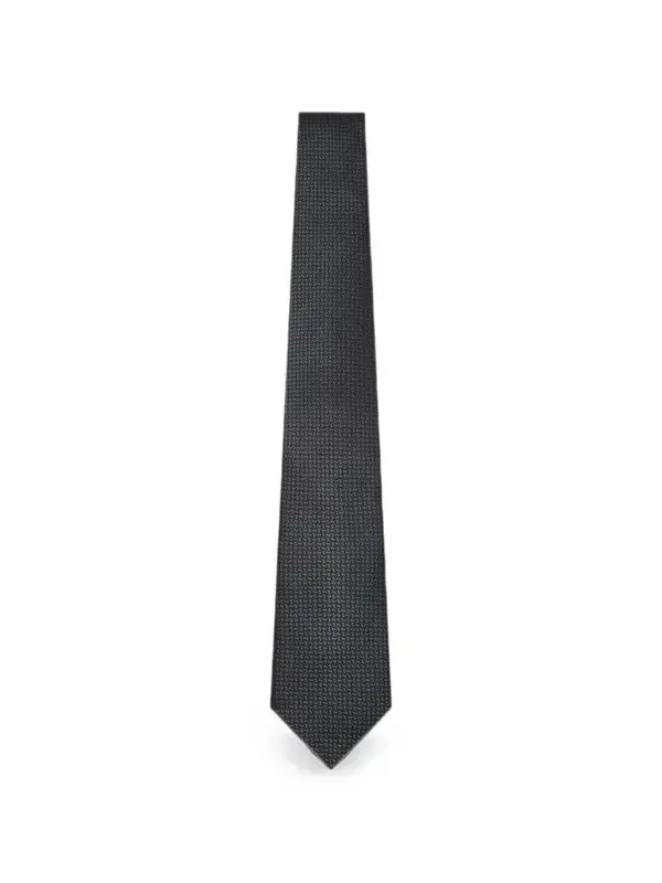 Canali Silk Jacquard-weave Tie