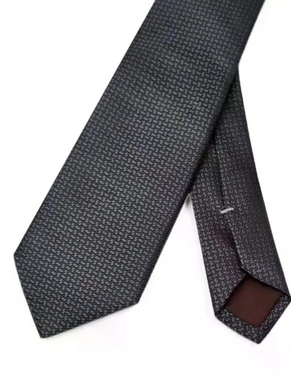 Canali Silk Jacquard-weave Tie