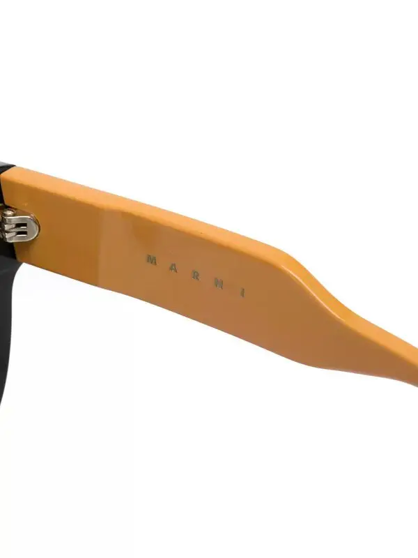 Marni Two-tone Wayfarer Sunglasses