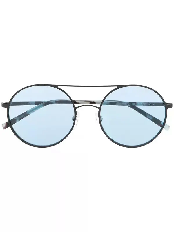 Dkny Aviator-frame Tinted Sunglasses