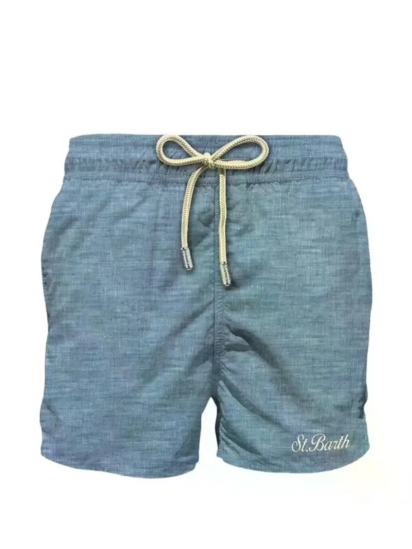 MC2 SAINT BARTH Syros Swim Shorts - Blue