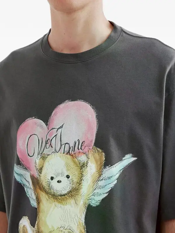We11Done Bear-graphic T-shirt