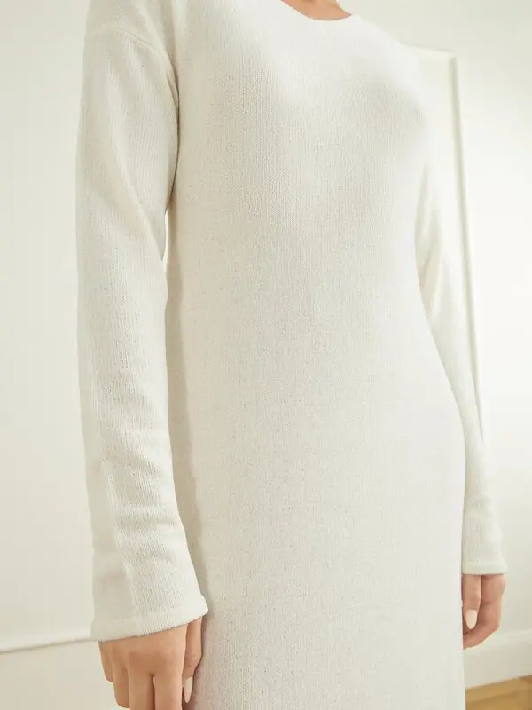 RUOHAN Aelin Silk-chenille Maxi Dress