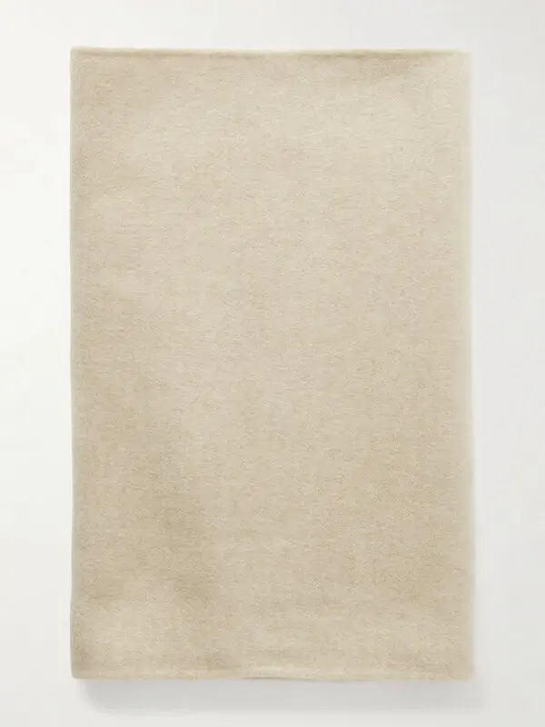 RUOHAN Maui Double-sided Cashmere Scarf - Neutrals