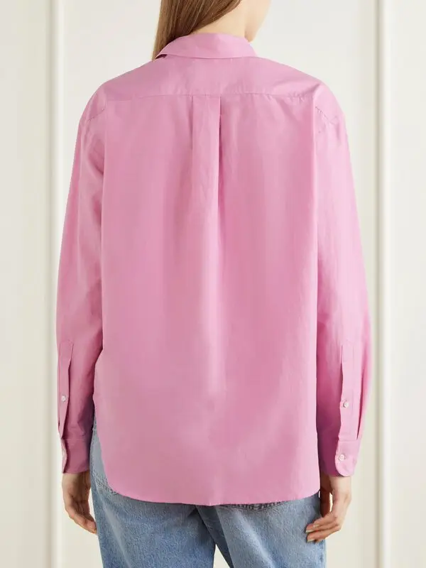 Polo Ralph Lauren Cotton And Silk-blend Shirt