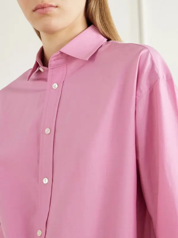 Polo Ralph Lauren Cotton And Silk-blend Shirt