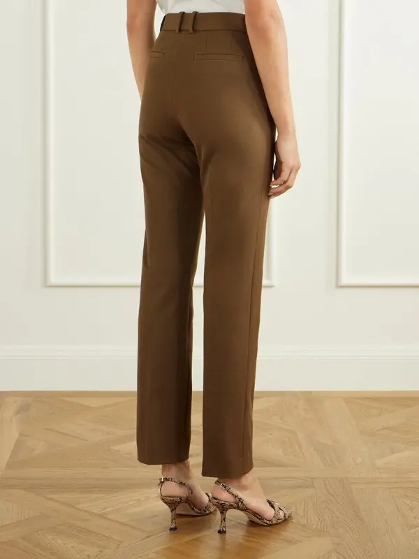 JOSEPH New Coleman Cotton-blend Gabardine Trousers