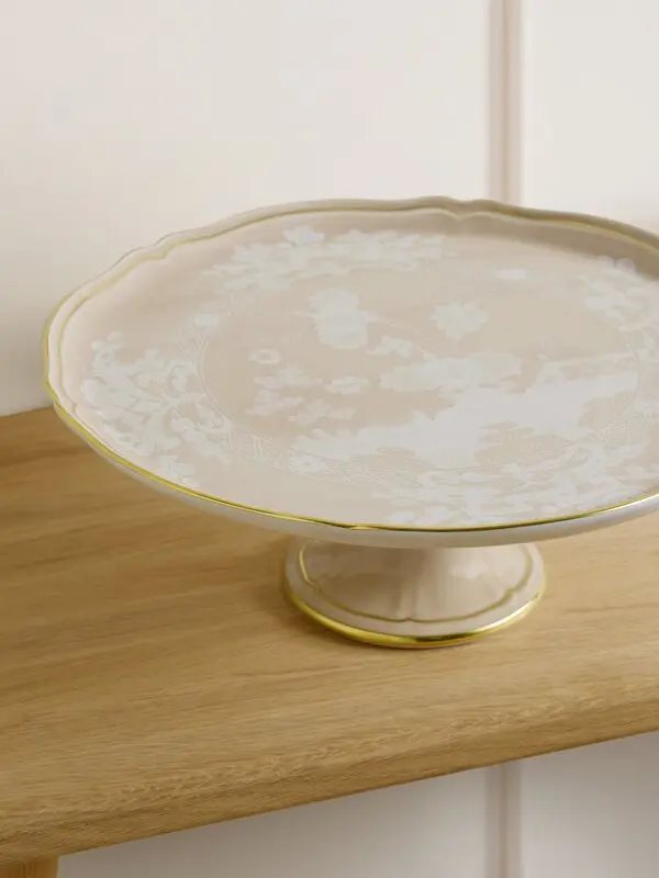 GINORI 1735 Oriente Italiano Porcelain Cake Stand