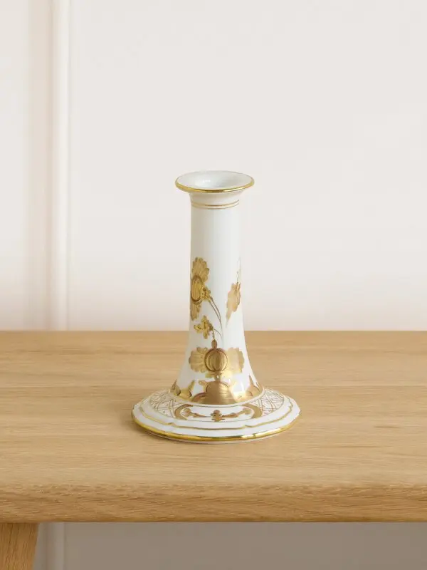 GINORI 1735 Oriente Italiano Porcelain Candle Holder