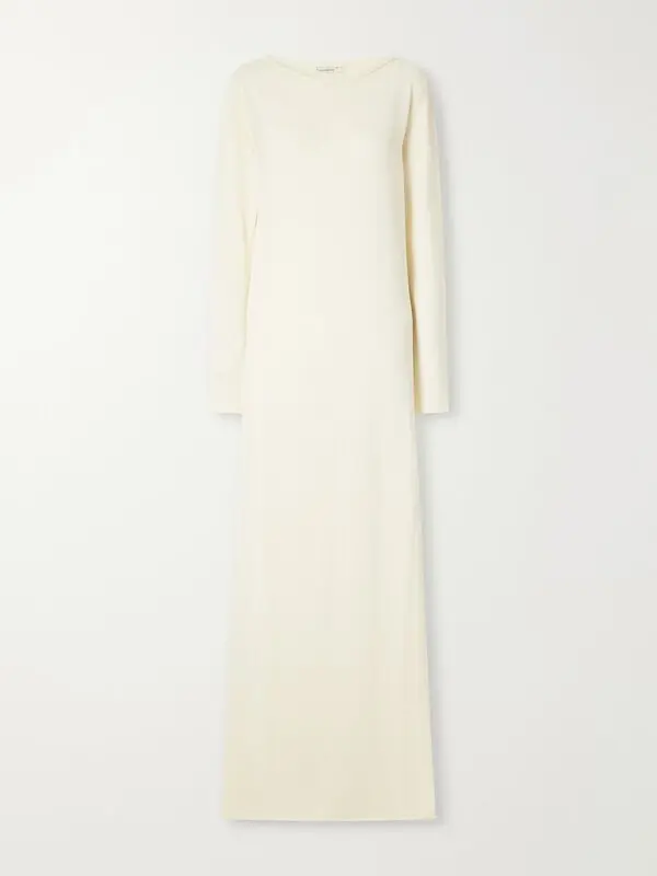 KALLMEYER Rhea Cotton-blend Knitted Maxi Dress