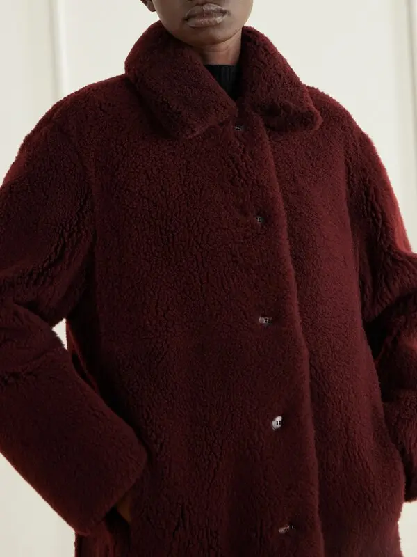 Veronica De Piante Romy Shearling Coat