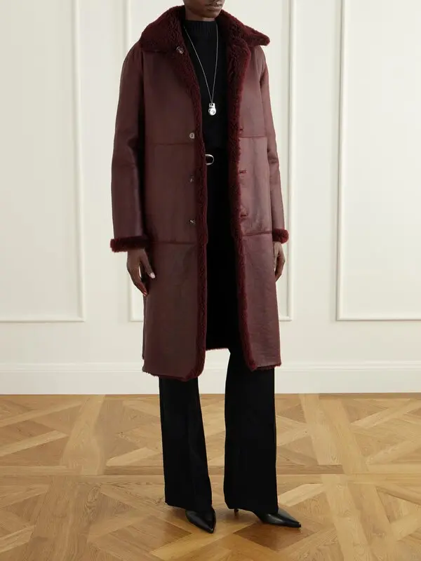 Veronica De Piante Romy Shearling Coat