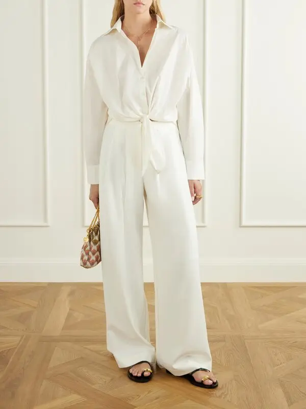 ANDRES OTALORA Cotton Poplin Blouse