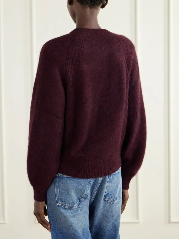 ALLUDE Cashmere And Silk-blend Sweater
