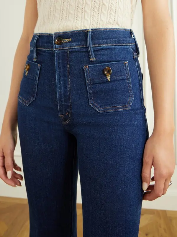 MOTHER The Patch Pocket Doozy Flared Jeans