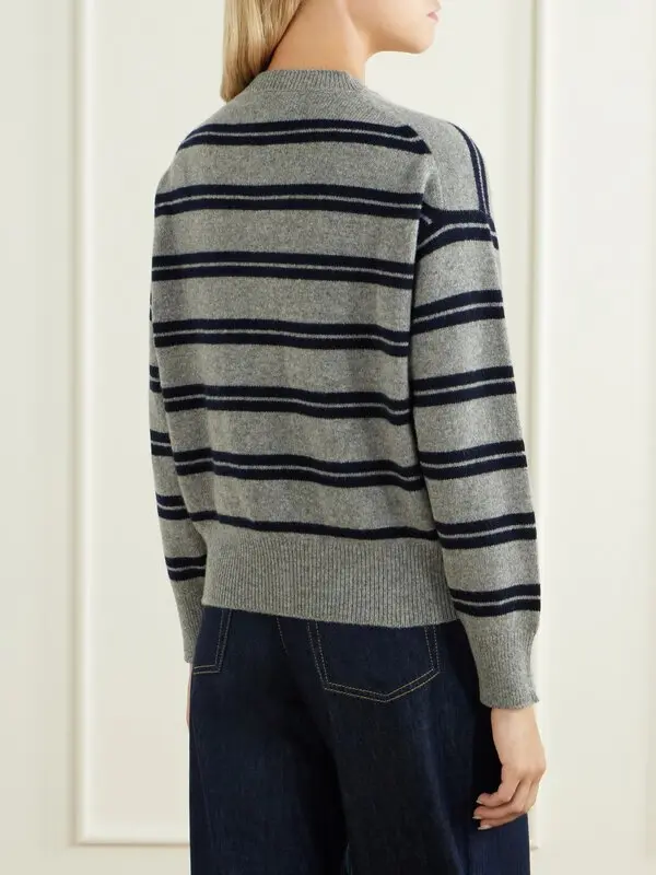 Daughter Ada Striped Wool Cardigan