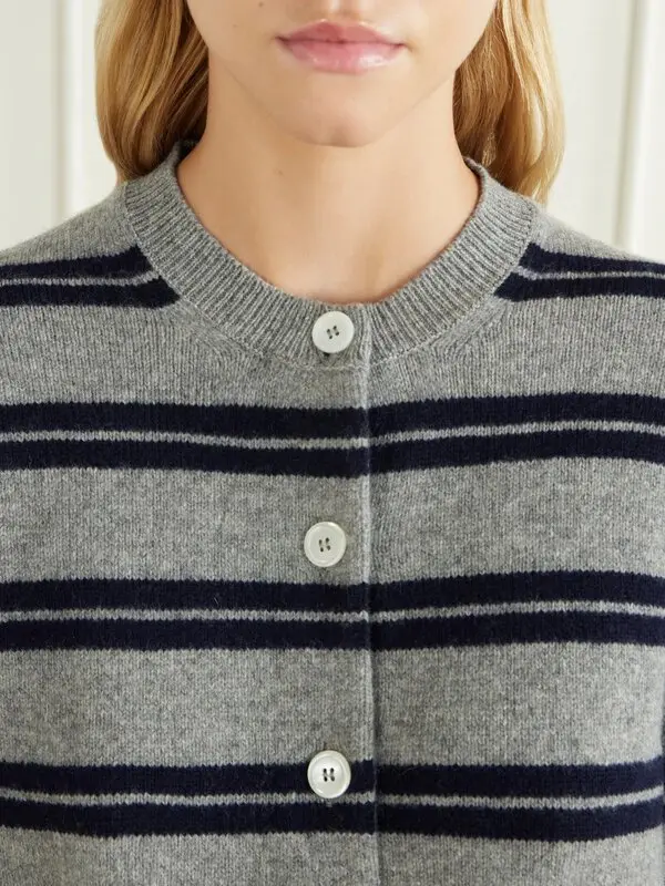 Daughter Ada Striped Wool Cardigan
