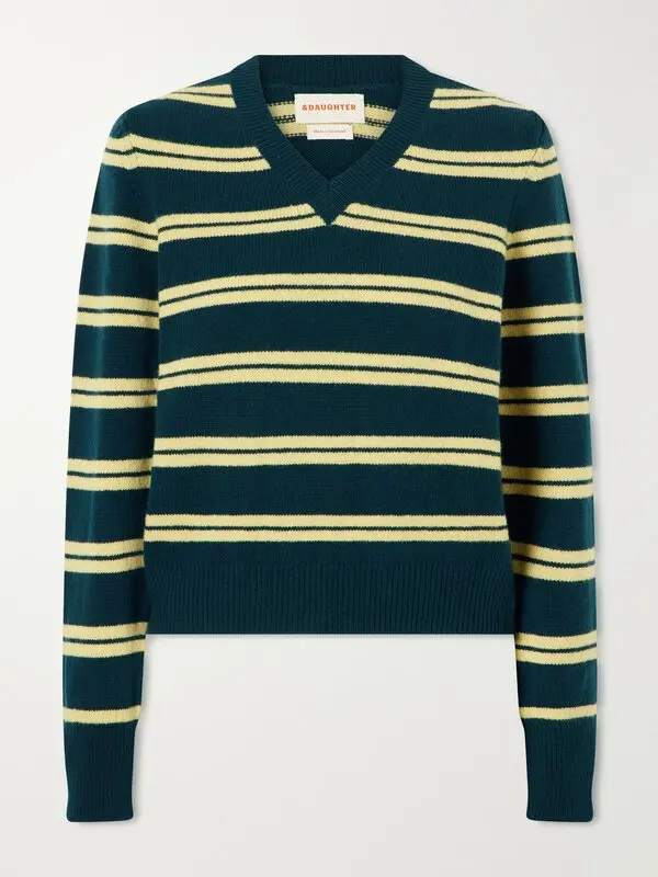 Daughter Sligo Striped Wool Sweater