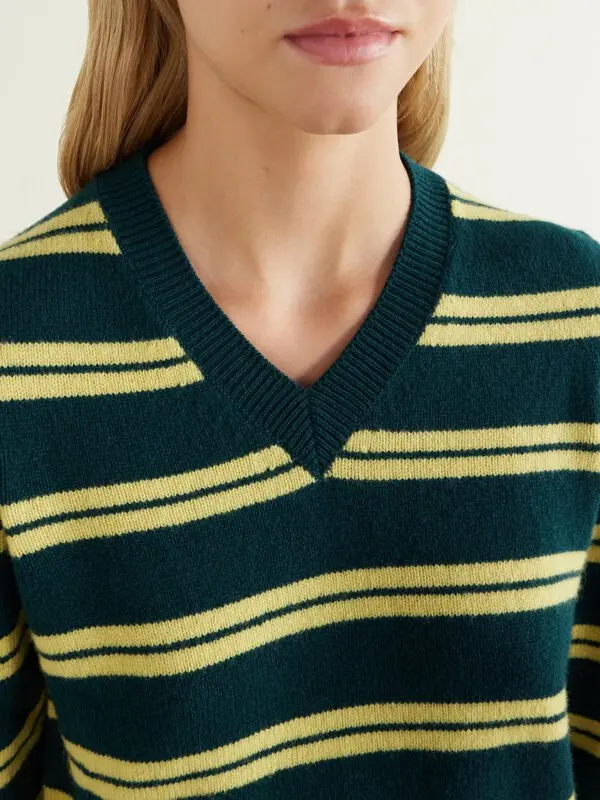 Daughter Sligo Striped Wool Sweater