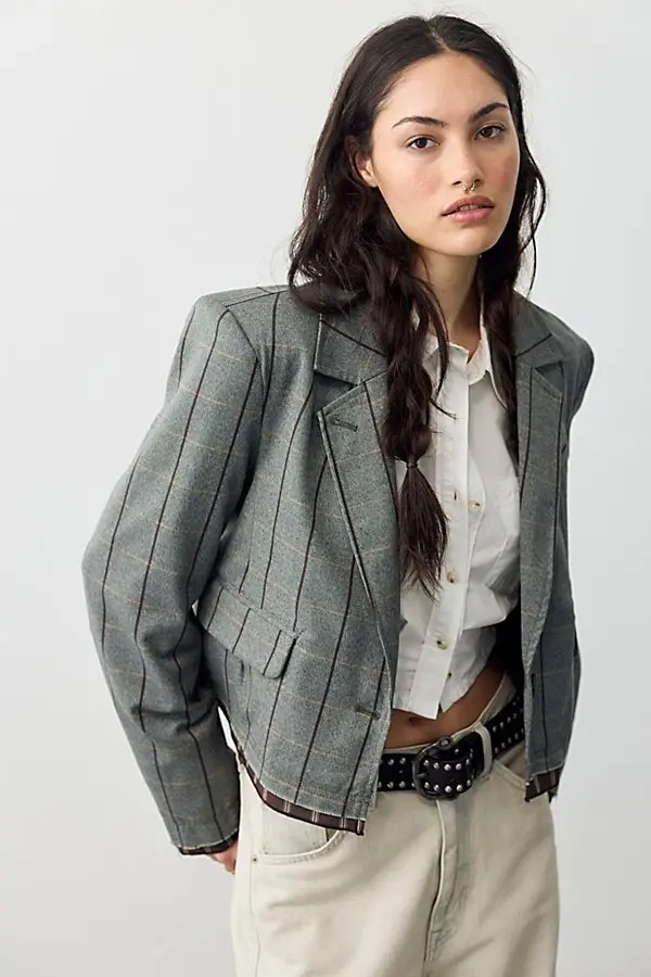 Free People Academia Blazer Jacket