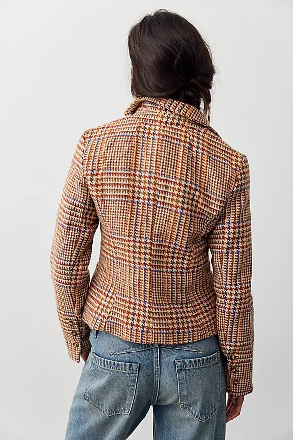 Free People Whip Smart Nine Lives Blazer Jacket