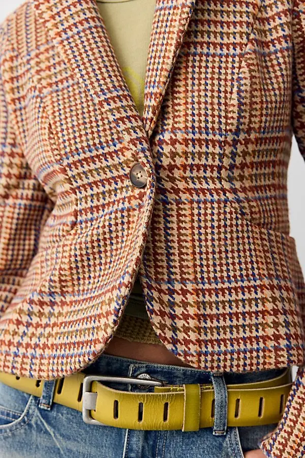Free People Whip Smart Nine Lives Blazer Jacket