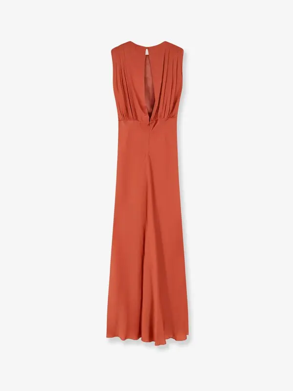 SEMICOUTURE Satin Long Dress