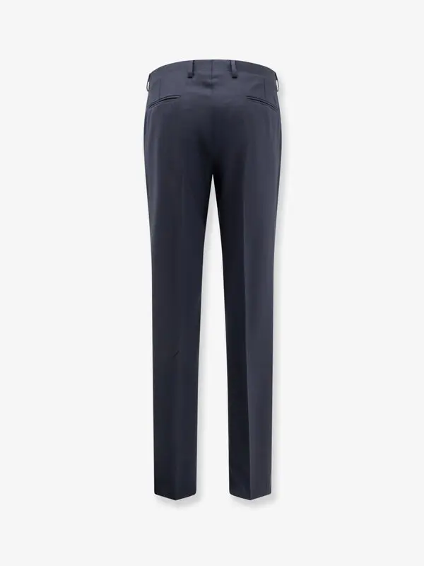 LARDINI Stretch Wool Trousers