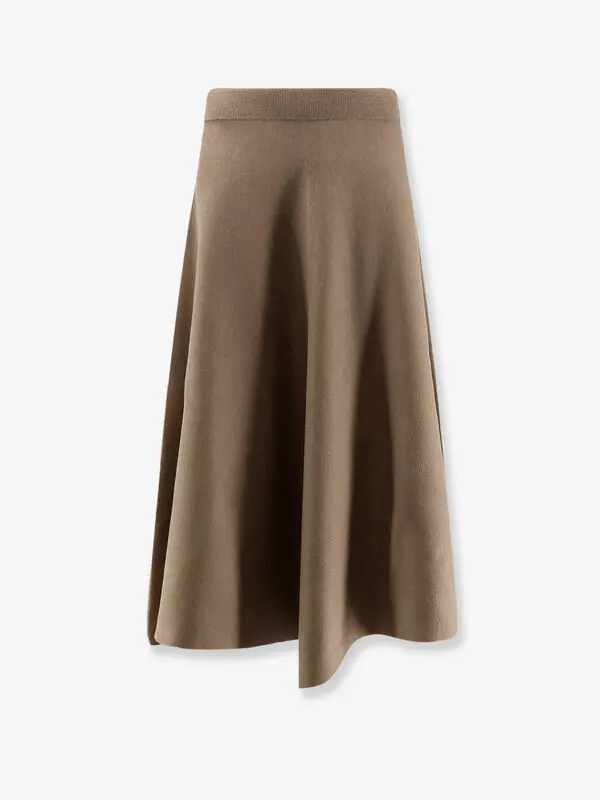 NUDE Knitted Long Skirt