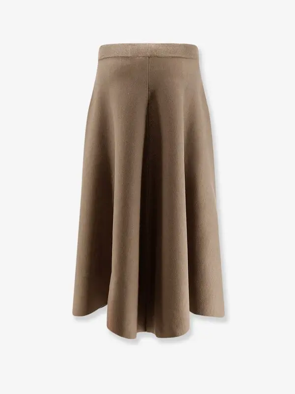 NUDE Knitted Long Skirt
